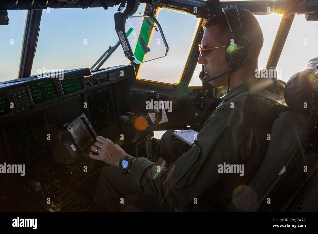 U.S. Marine Corps Maj. Royse Mayo, a KC-130J Hercules pilot with Marine ...