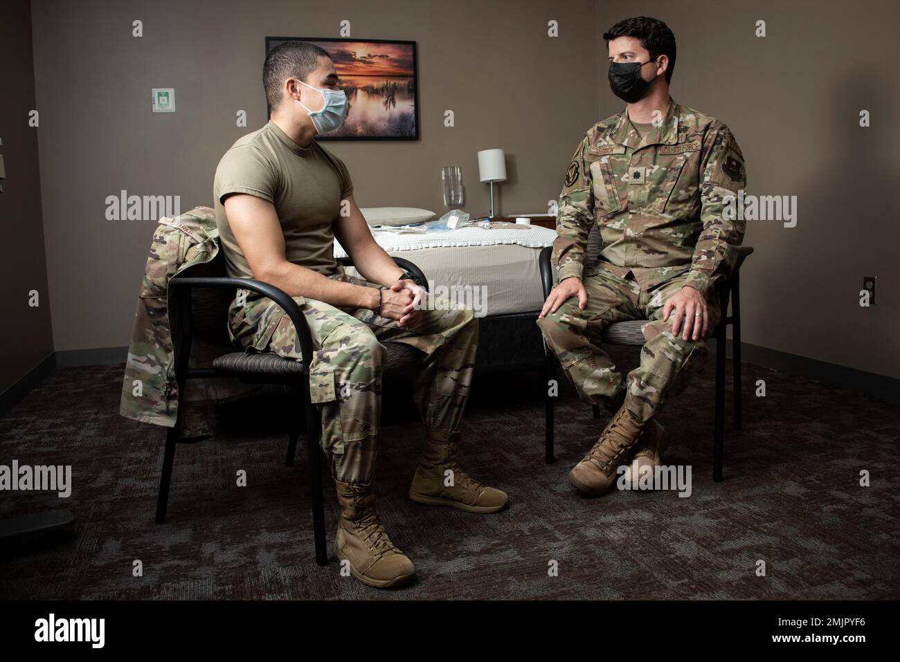 U.S. Air Force Lt. Col. (Dr.) Matthew Brock, chief of the San Antonio ...