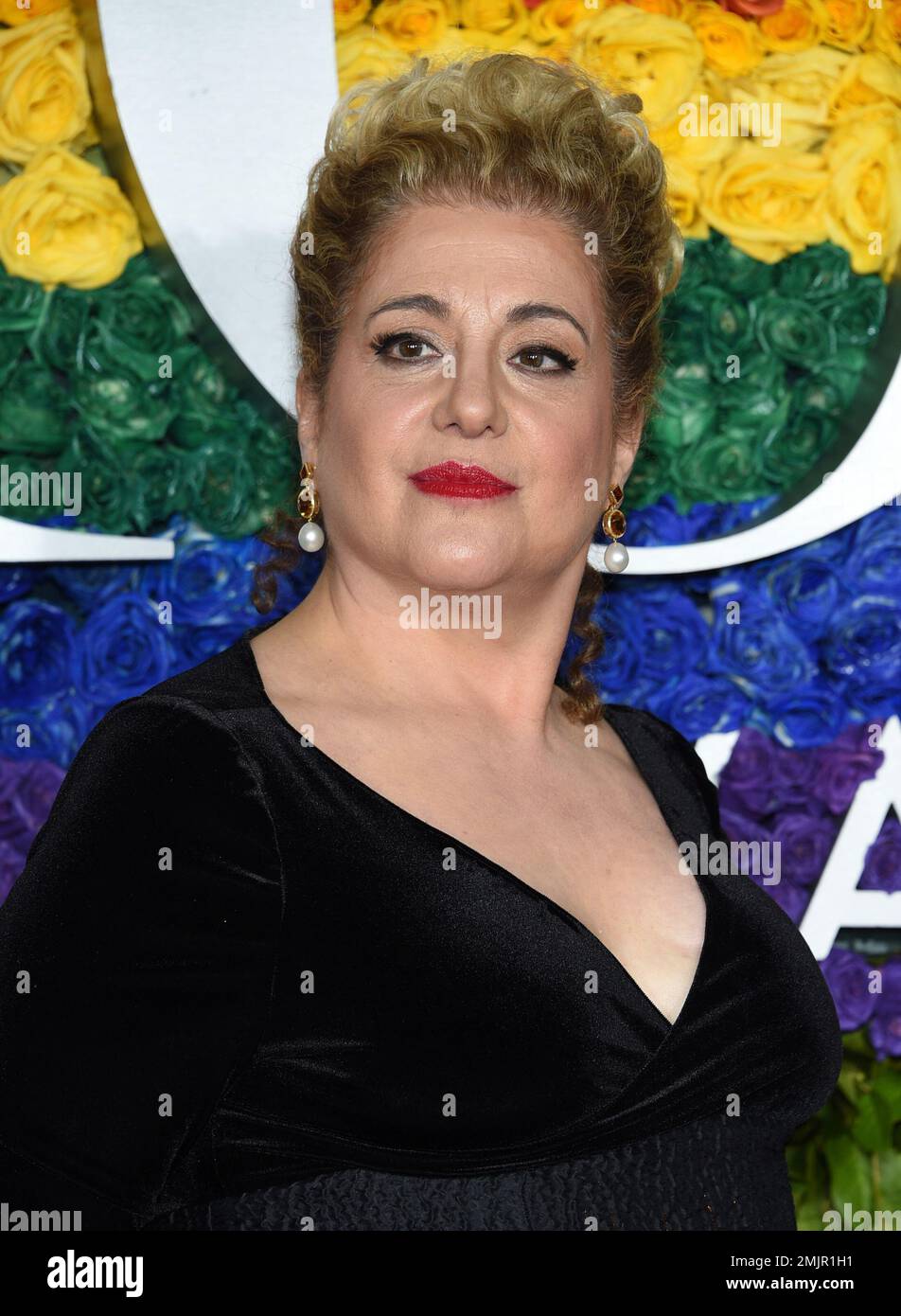 Mary Testa arrives at the 73rd annual Tony Awards at Radio City Music ...
