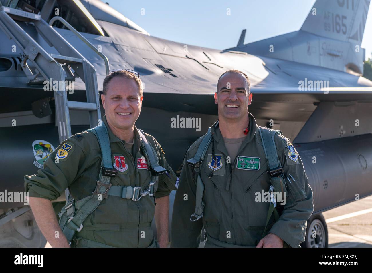 U.S. Air Force Col. Scott Lerdon, commander of the Ohio National Guard ...