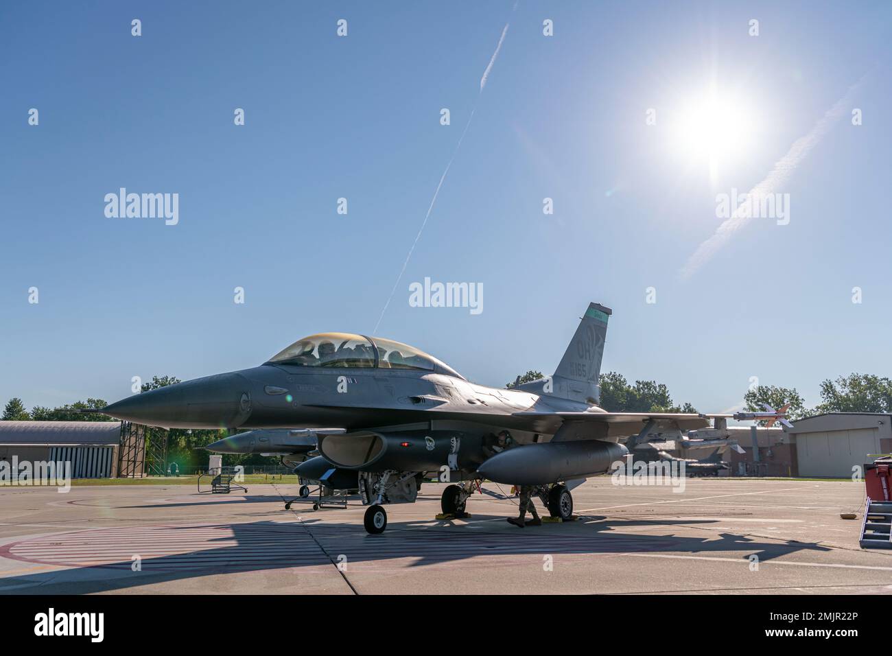U.S. Air Force Col. Scott Lerdon, commander of the Ohio National Guard ...