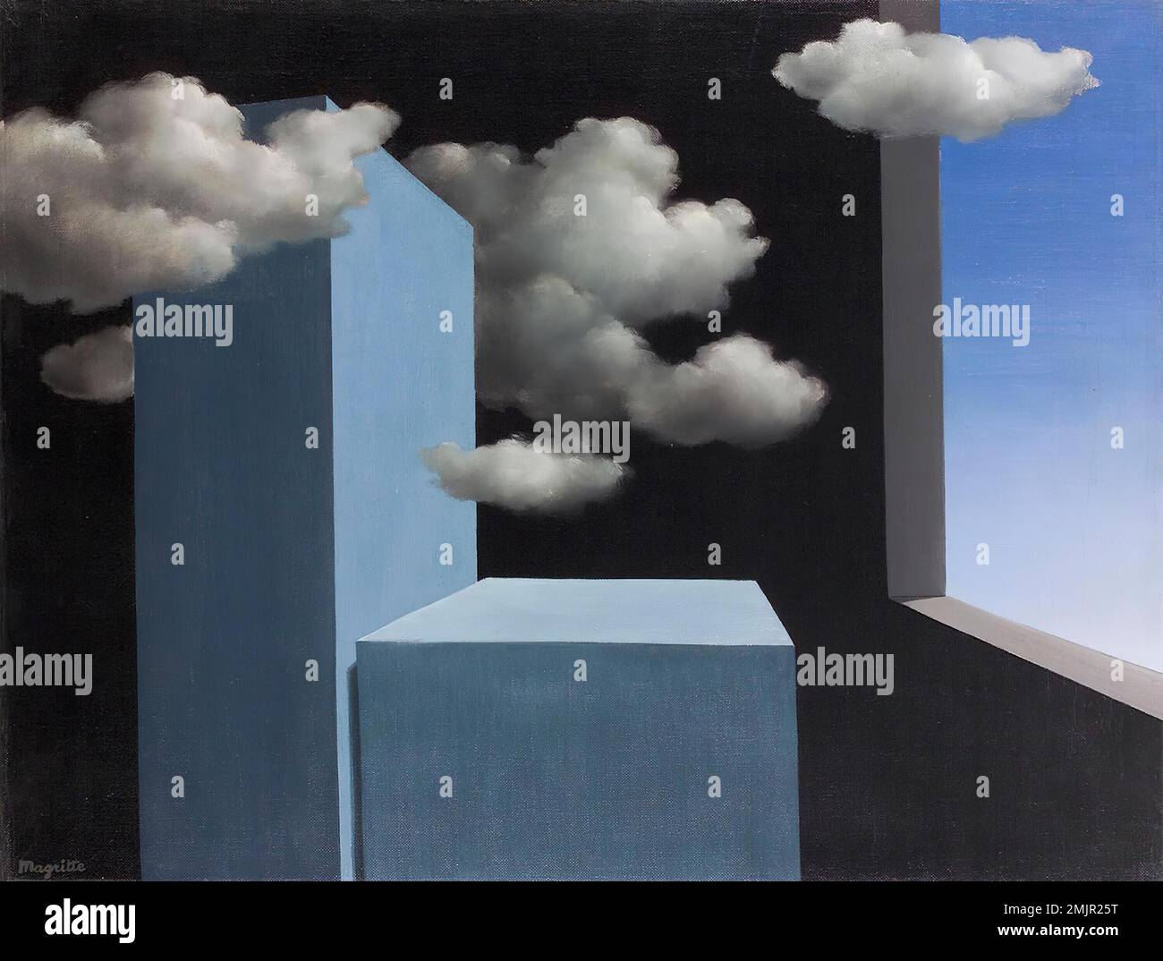 René Magritte / The Tempest, 1940. Museum: WADSWORTH ATHENEUM, Hartford ...