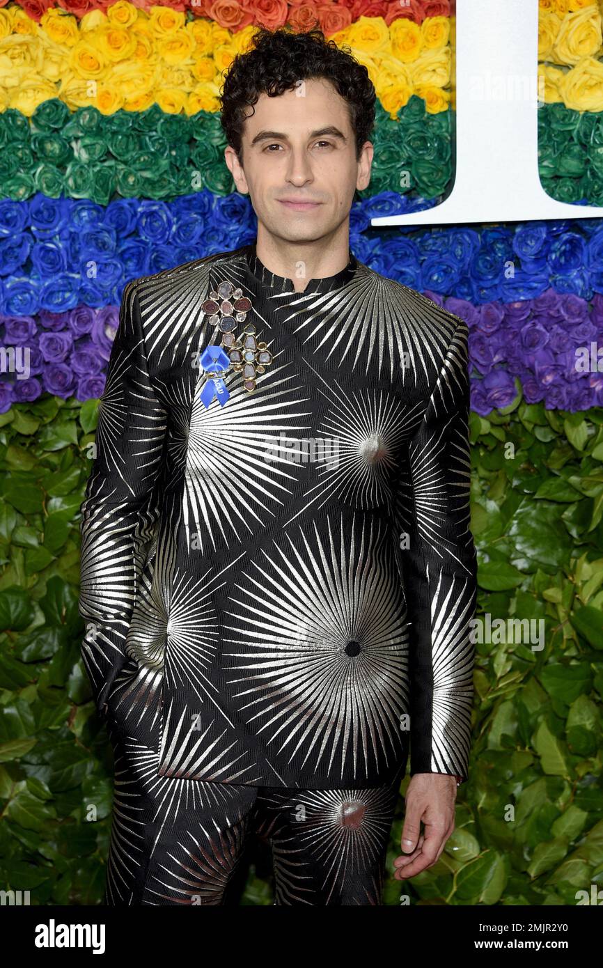 Brandon Uranowitz arrives at the 73rd annual Tony Awards at Radio City ...
