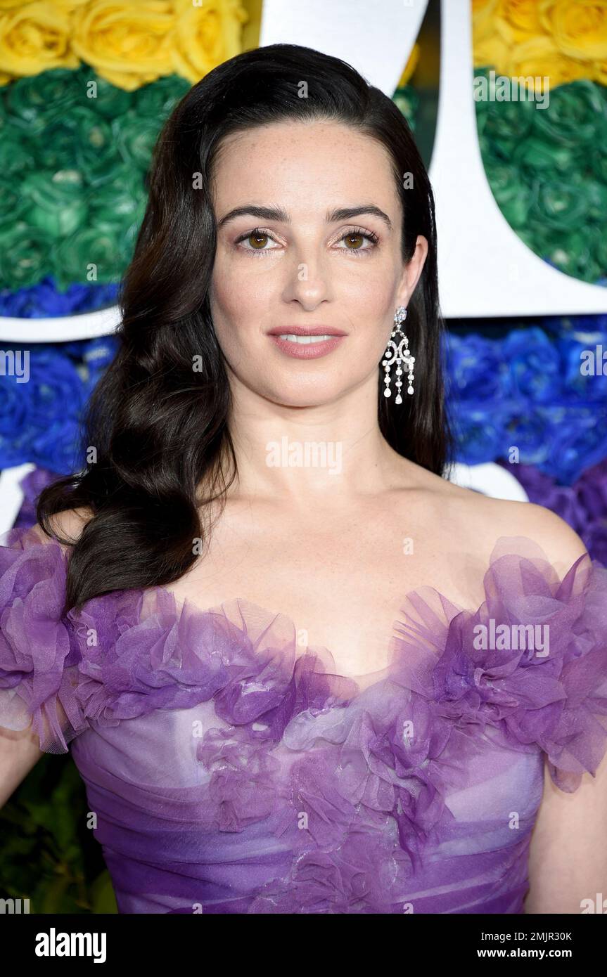Laura Donnelly arrives at the 73rd annual Tony Awards at Radio City ...