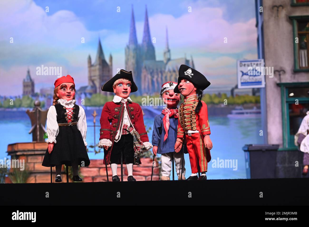 Cologne, Germany. 27th Jan, 2023. The Cologne Hänneschen Theater ...