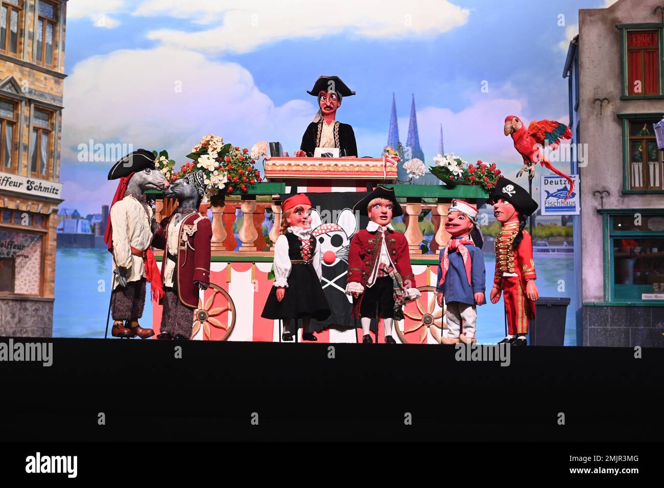 Cologne, Germany. 27th Jan, 2023. The Cologne Hänneschen Theater ...