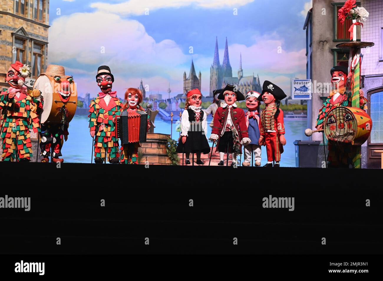 Cologne, Germany. 27th Jan, 2023. The Cologne Hänneschen Theater ...