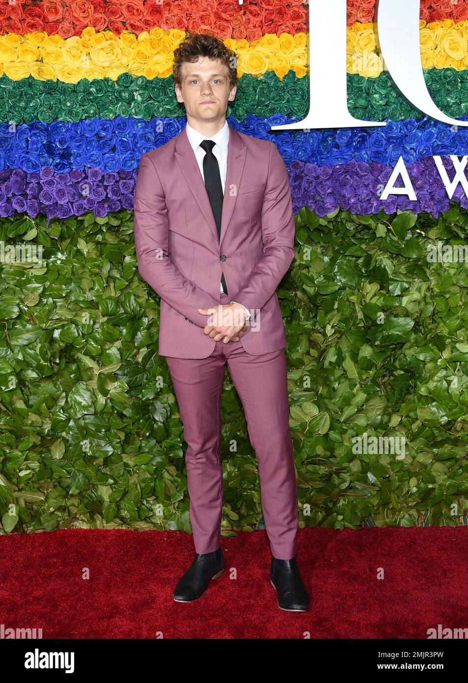Benjamin Tyler Cook arrives at the 73rd annual Tony Awards at Radio ...