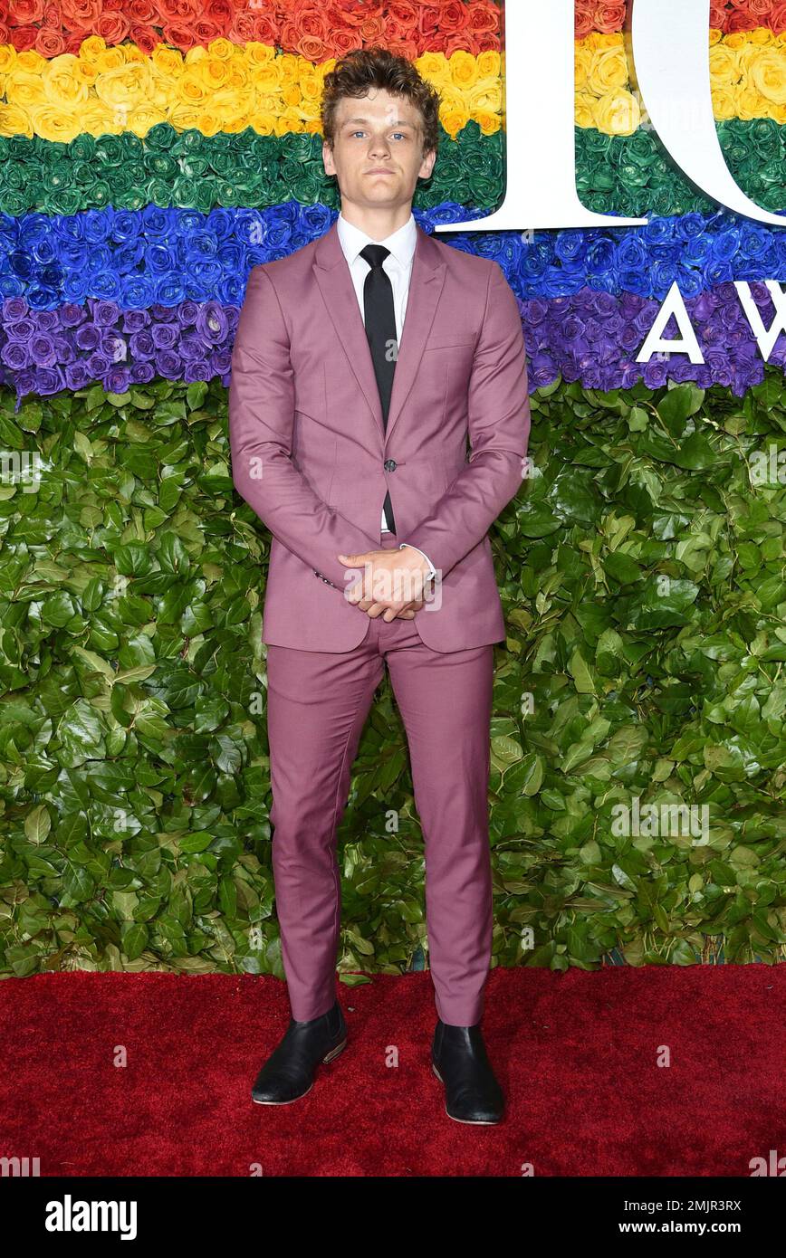 Benjamin Tyler Cook arrives at the 73rd annual Tony Awards at Radio ...