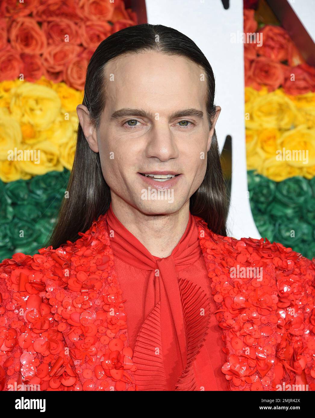 Jordan Roth arrives at the 73rd annual Tony Awards at Radio City Music ...