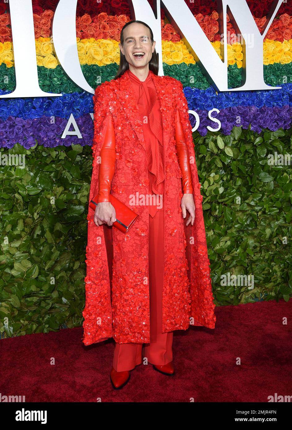 Jordan Roth arrives at the 73rd annual Tony Awards at Radio City Music ...