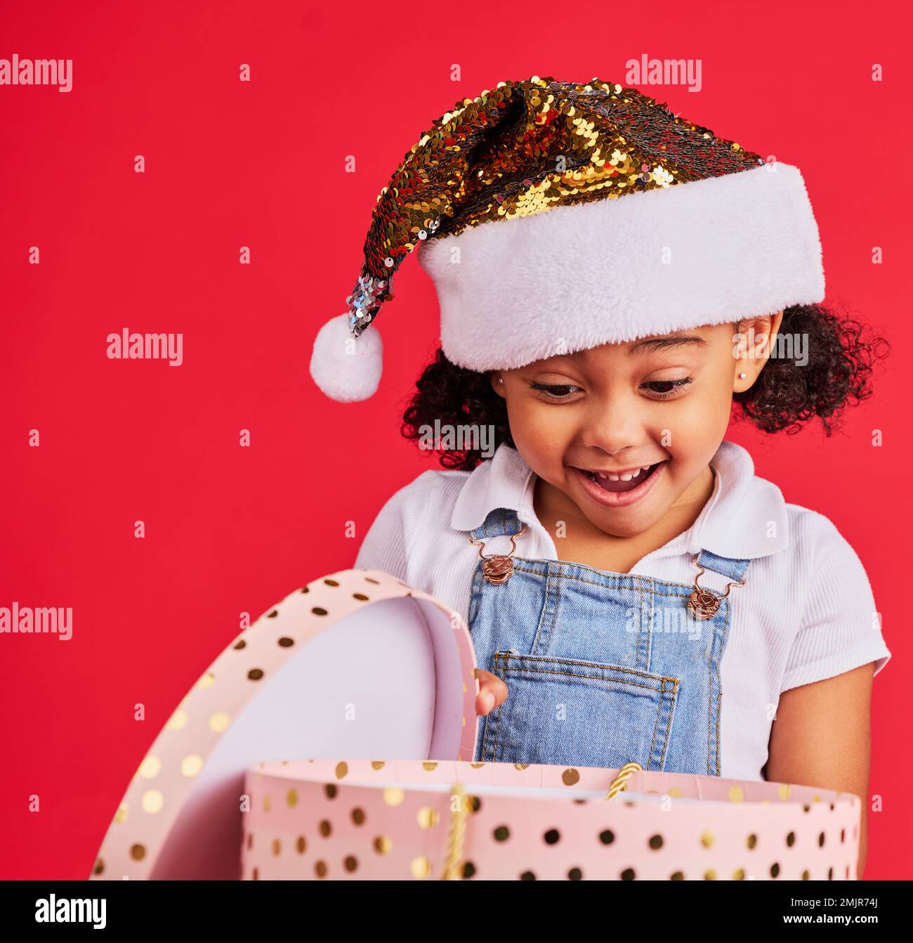 Black children christmas hi-res stock photography and images - Alamy