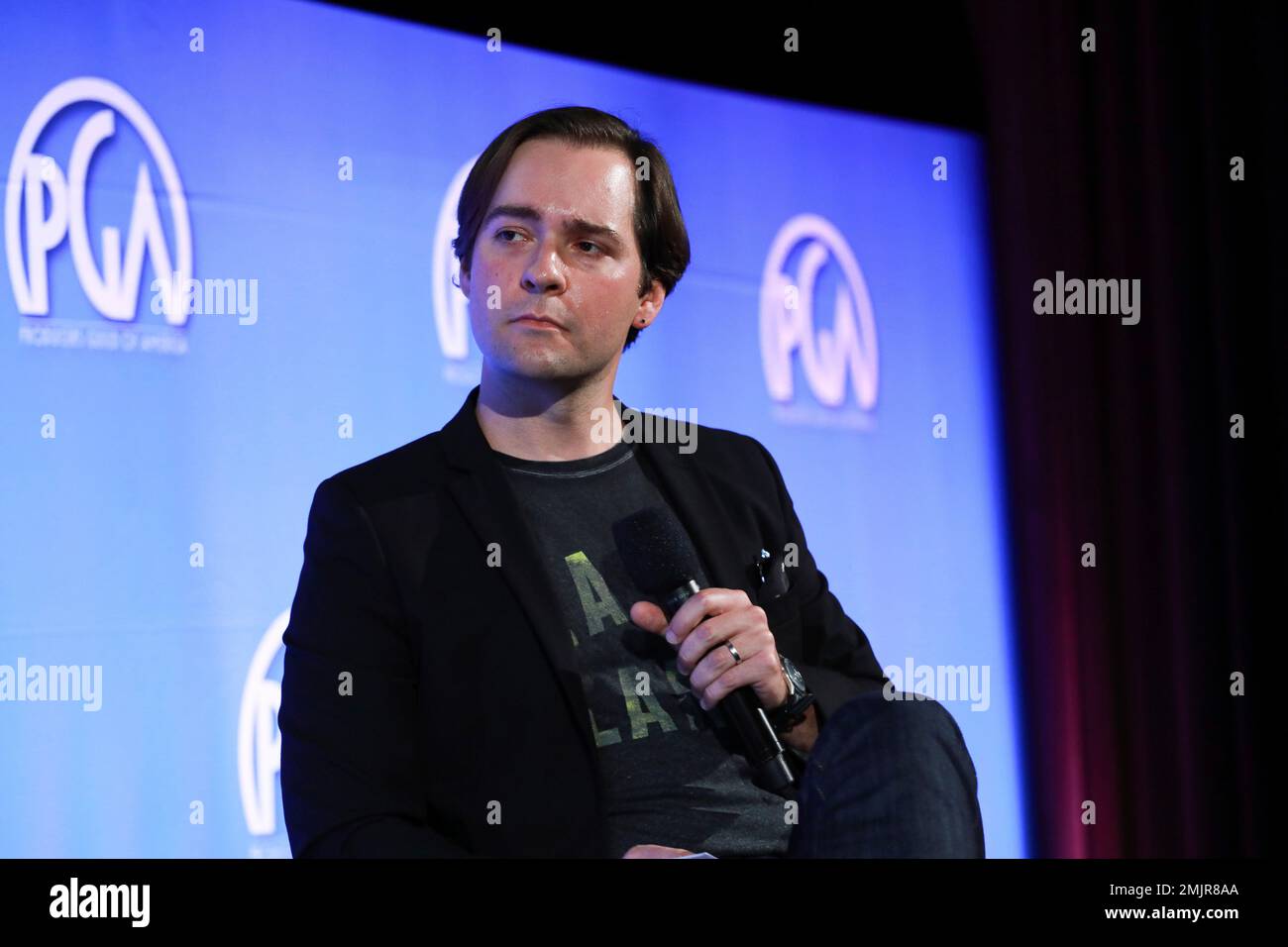Andrew Nusca attends the Produced By Conference at Warner Bros. Studios ...