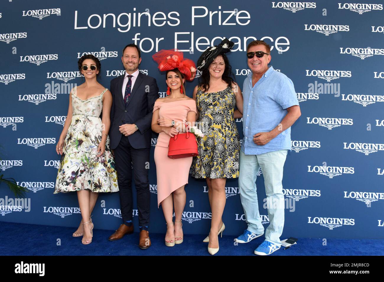 IMAGE DISTRIBUTED FOR LONGINES - Elham Ayati, center, of New York ...