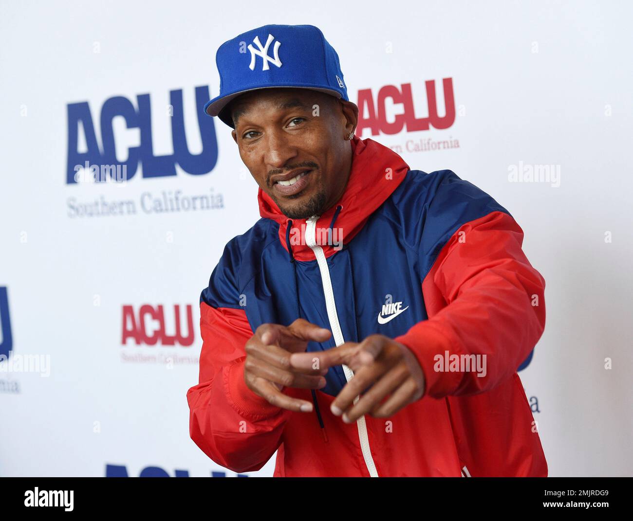 Honoree Korey Wise poses at the ACLU SoCal's 25th Annual Luncheon at ...