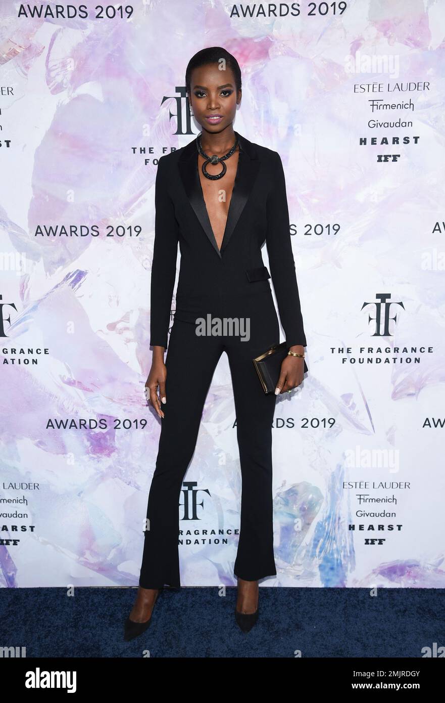 Model Maria Borges attends the Fragrance Foundation Awards at the David ...