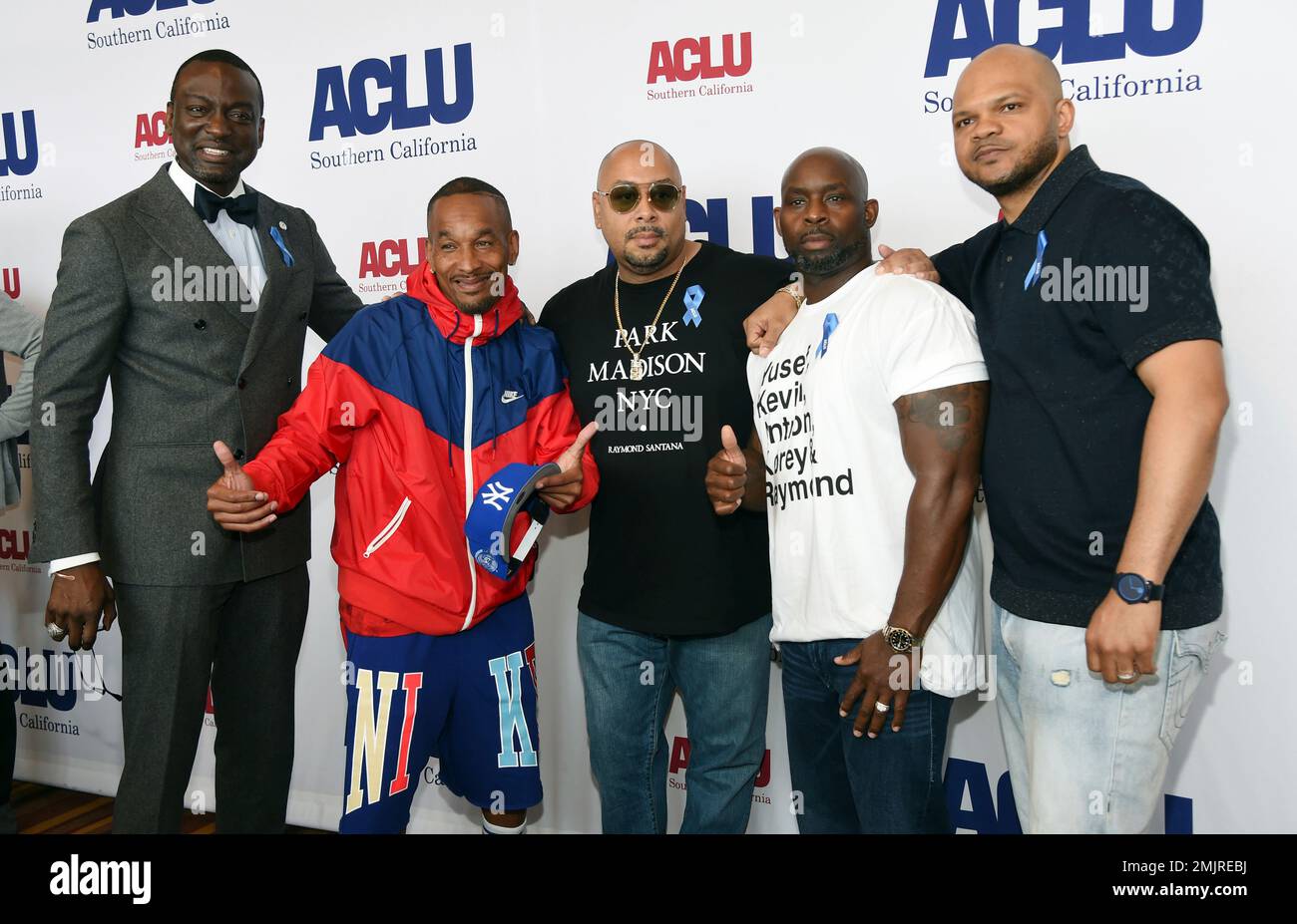 From left, honorees Yusef Salaam, Korey Wise, Raymond Santana, Antron ...