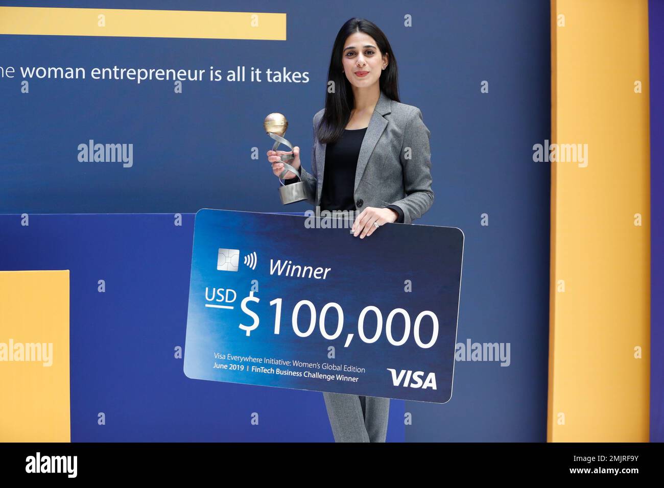 IMAGE DISTRIBUTED FOR VISA - Winner of the fintech challenge, Co ...
