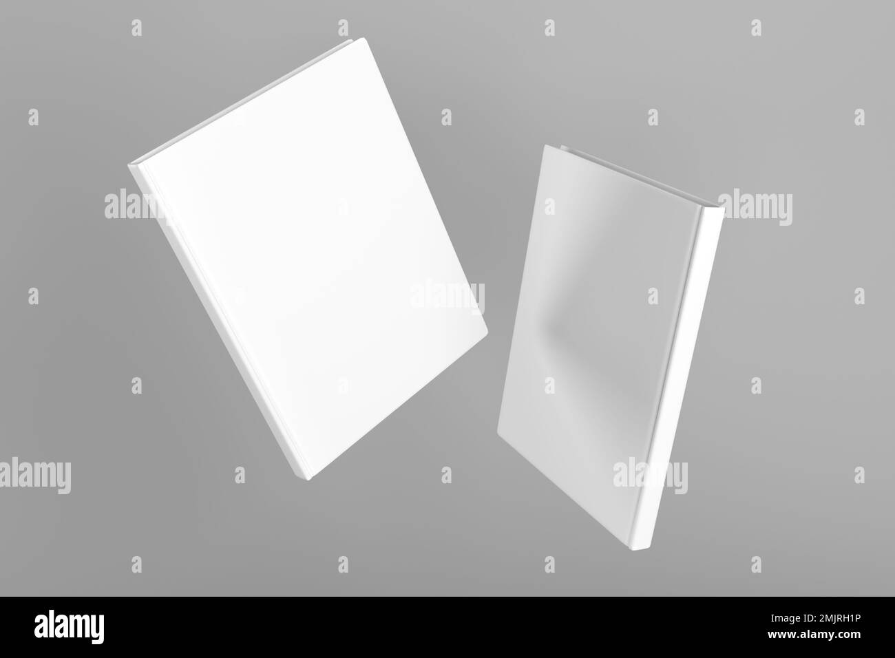 3d render. Blank template for book cover design. Book mockup Stock ...