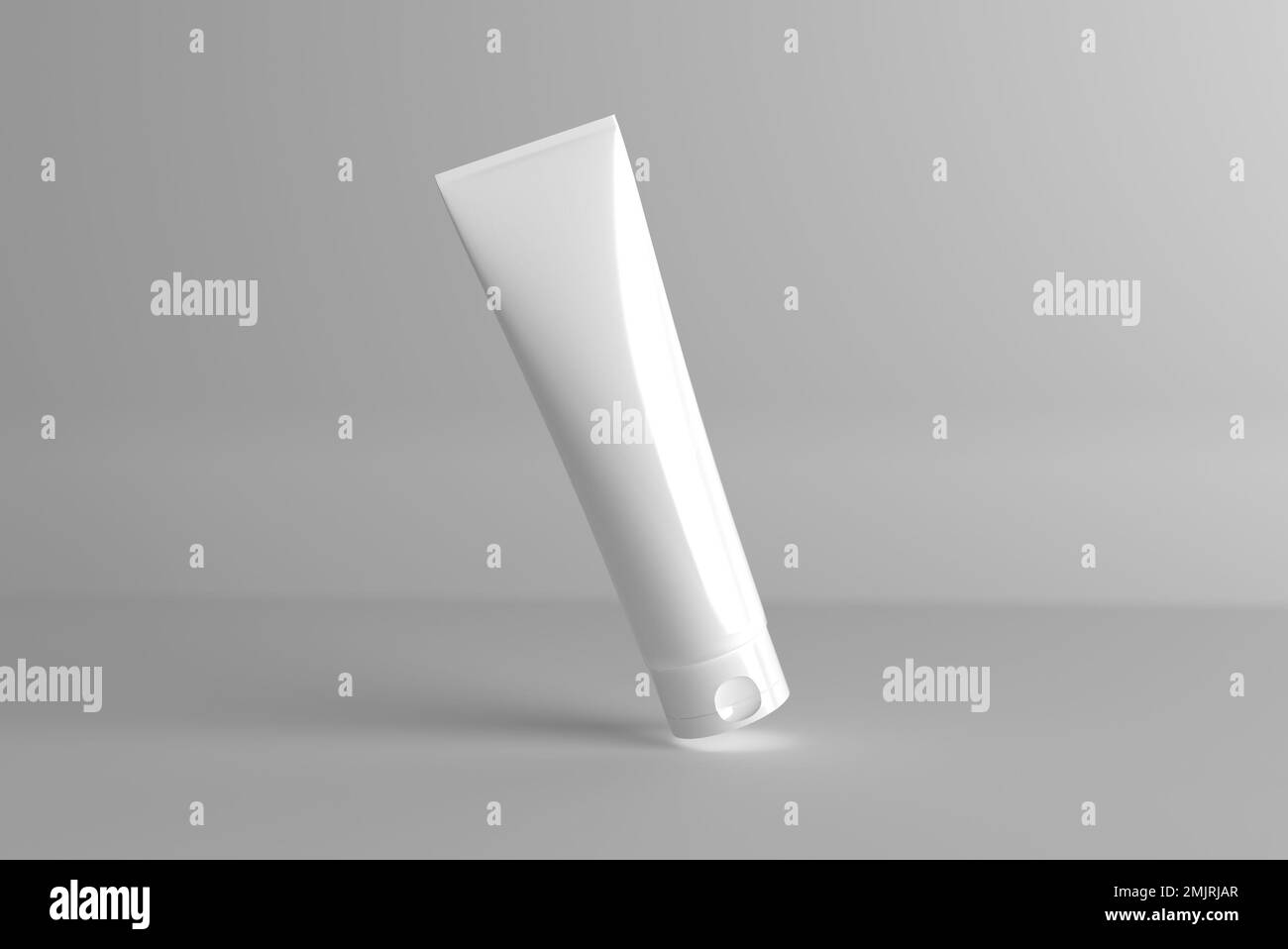 3d rendering, packaging template for cream or cosmetics, mockup for ...