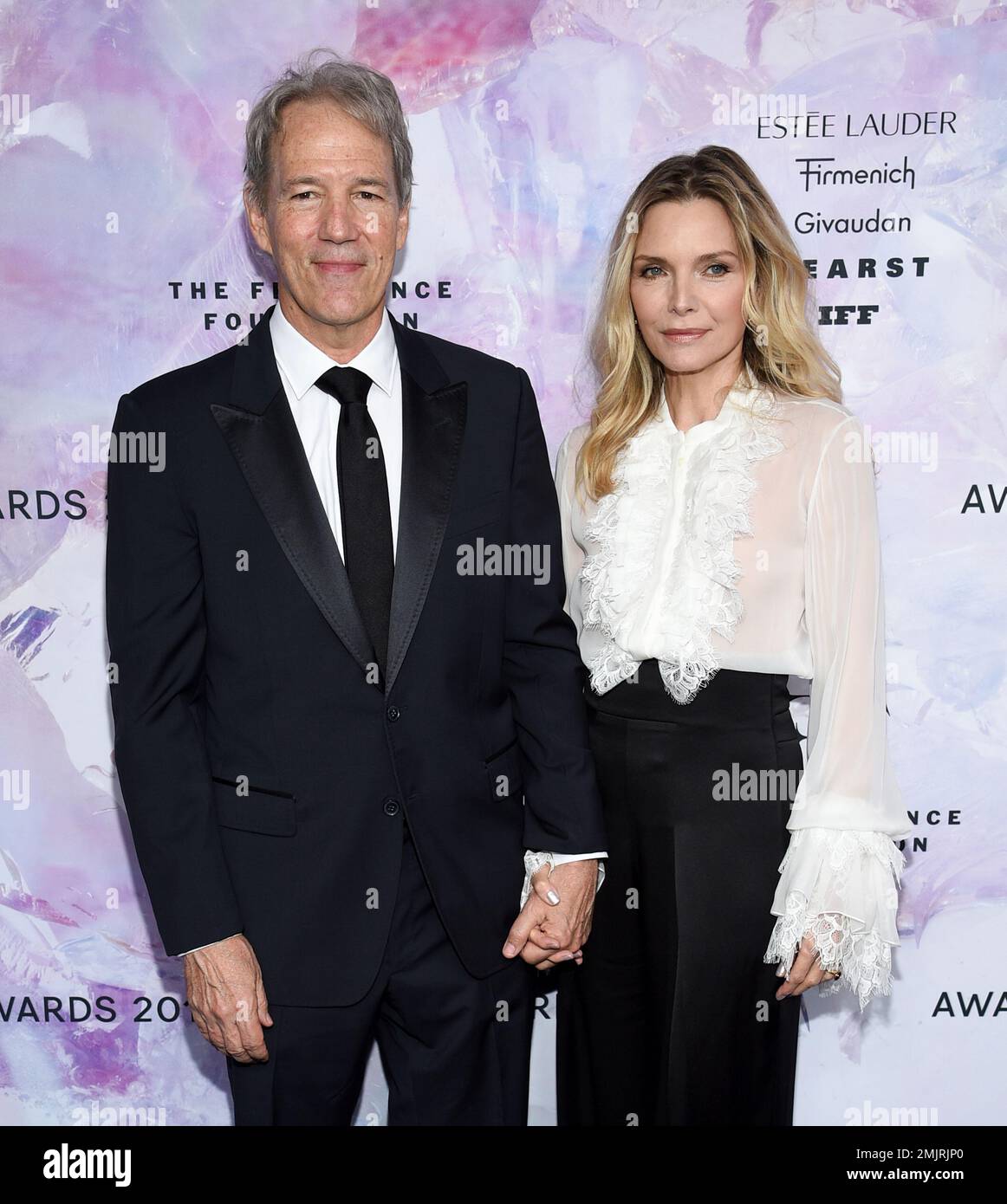 Writer and producer David E. Kelley, left and wife actress Michelle ...