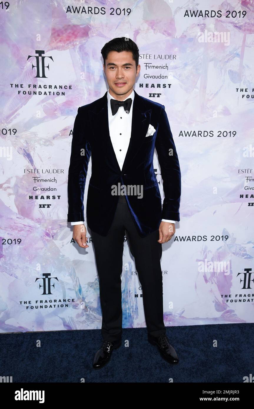 Actor Henry Golding attends the Fragrance Foundation Awards at the ...