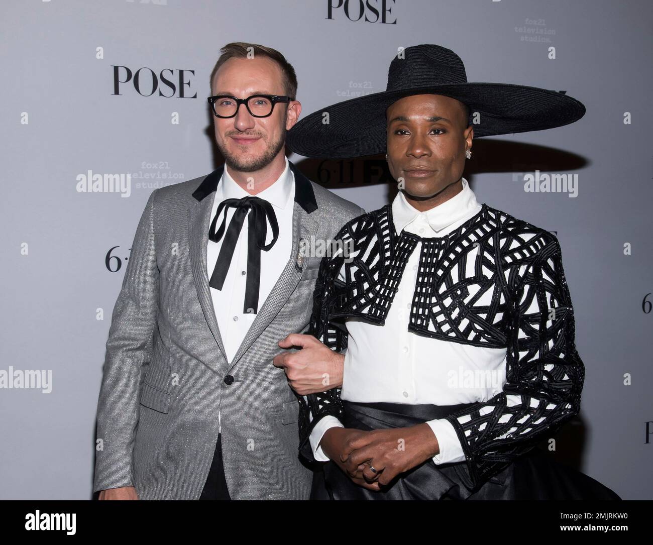 Adam Smit and Billy Porter attend FX Networks' "Pose" season 2 premiere ...