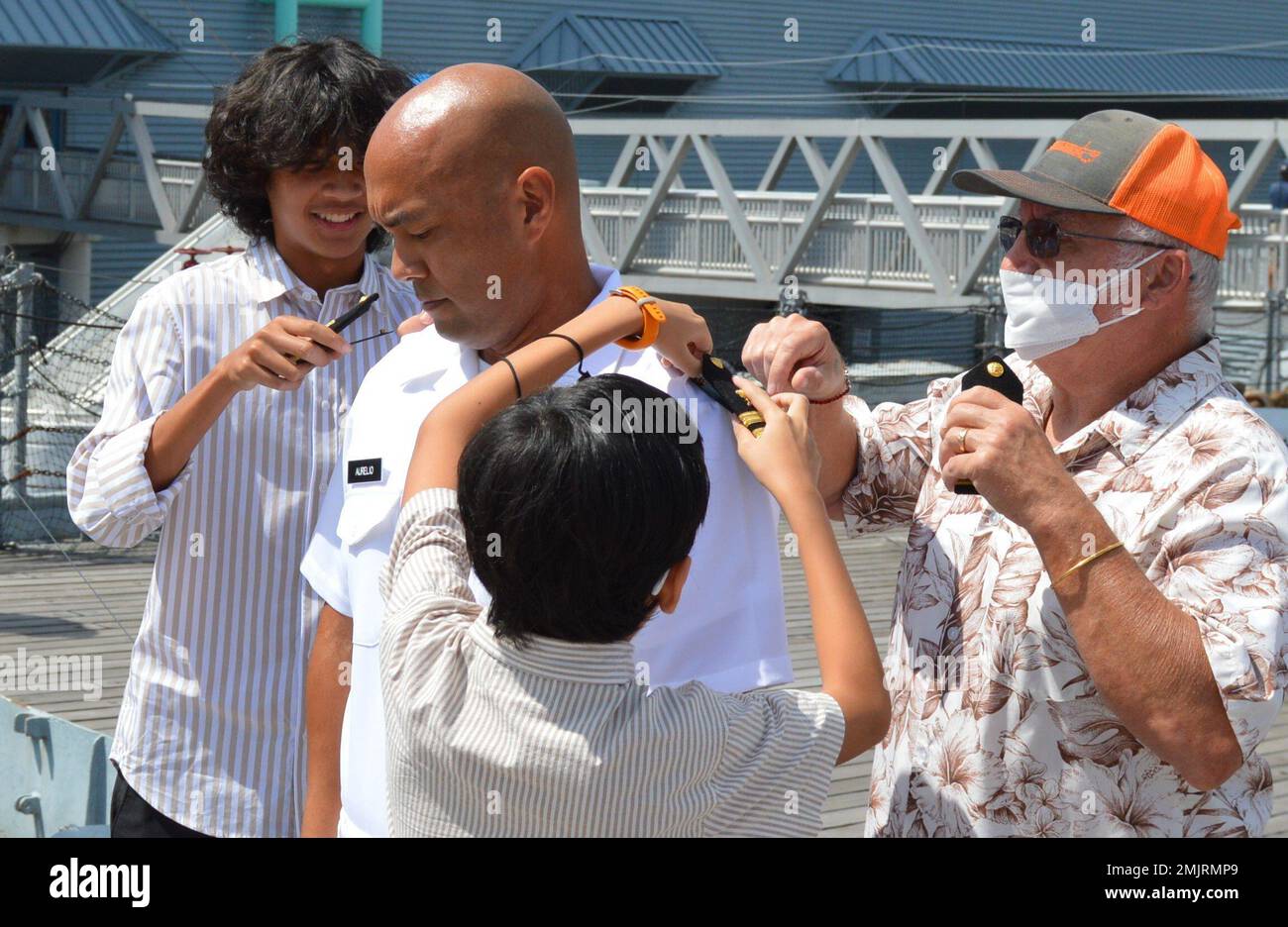 Norfolk, Va. (September 1, 2022) LCDR Carnell Aurelio, assigned to Navy ...