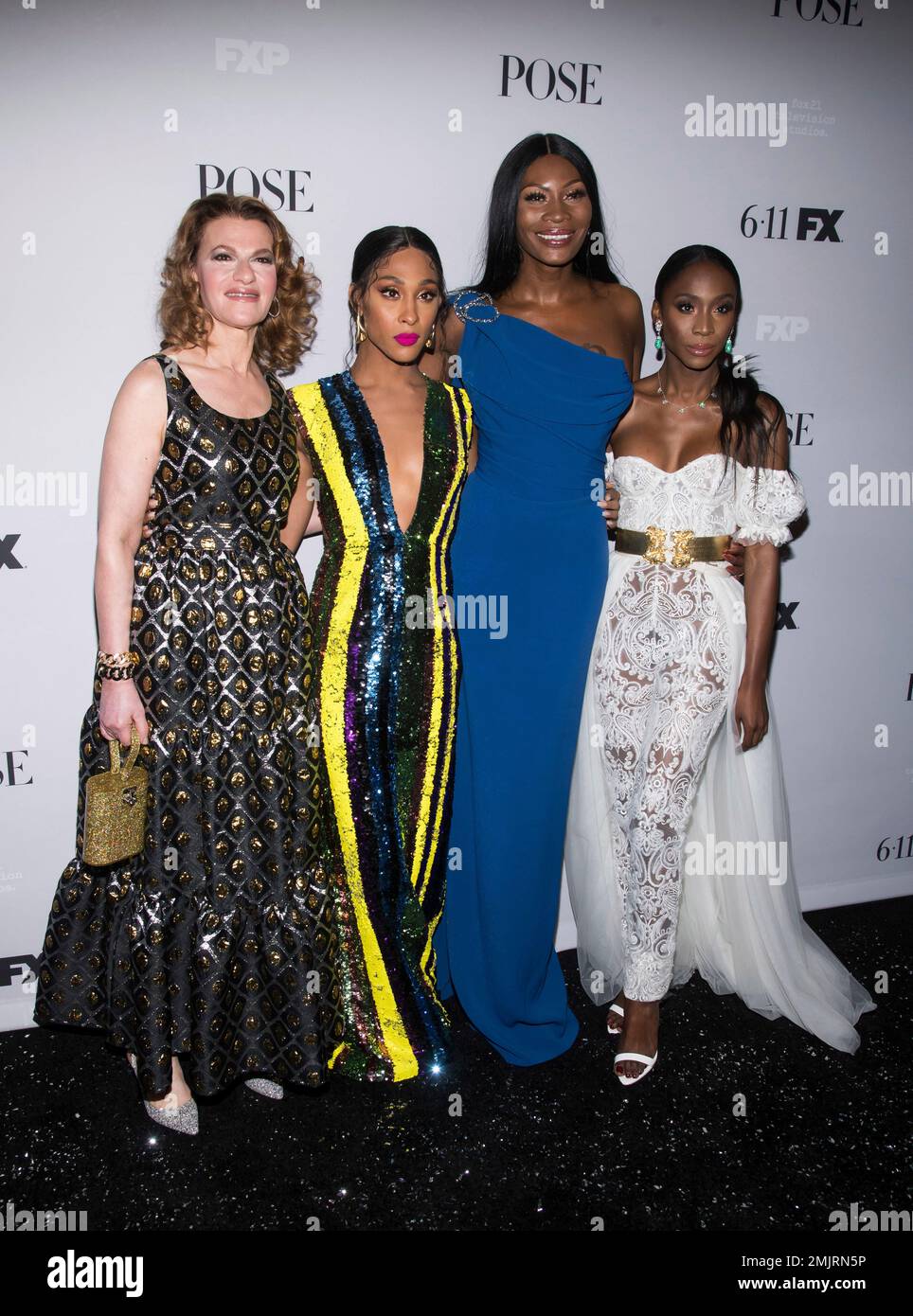 Sandra Bernhard Left Mj Rodriguez Dominique Jackson And Angelica