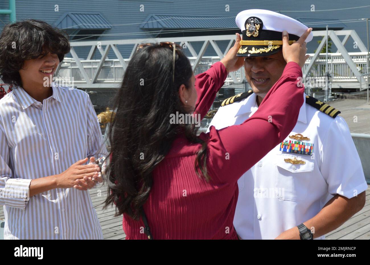 Norfolk, Va. (September 1, 2022) LCDR Carnell Aurelio, assigned to Navy ...