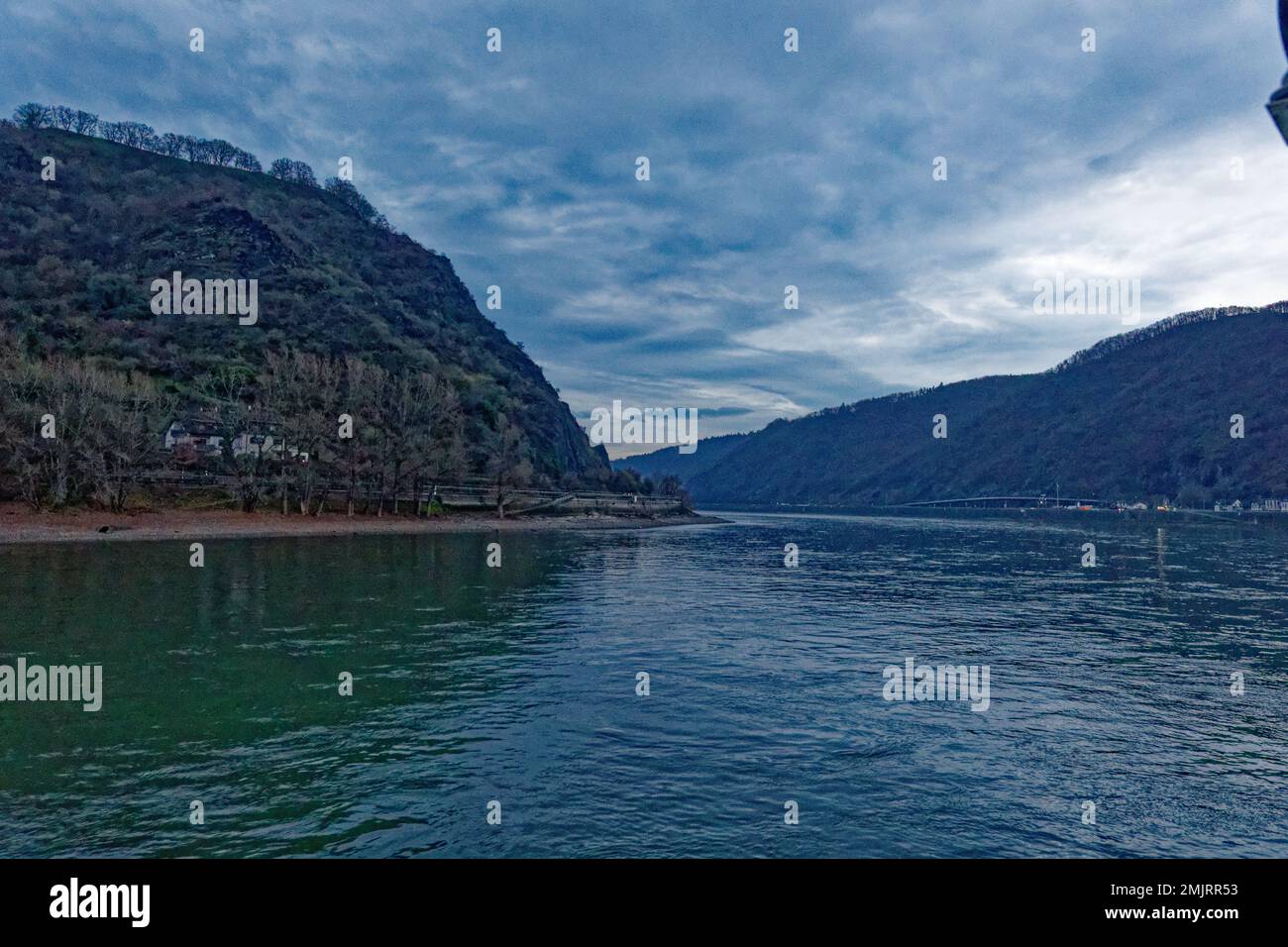 Rhine river landscape hi-res stock photography and images - Alamy