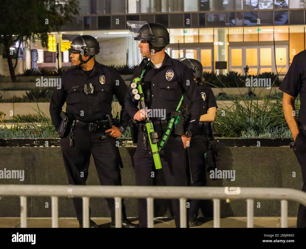 Los Angeles, California, USA. 27th Jan, 2023. After a peaceful vigil ...