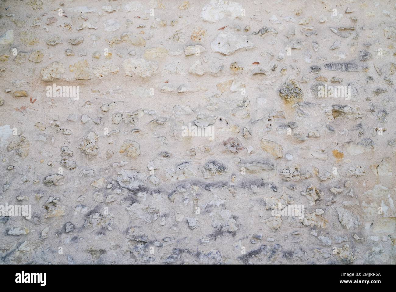 Wall stone restored old grey brick stone wall fine brickwork background ...