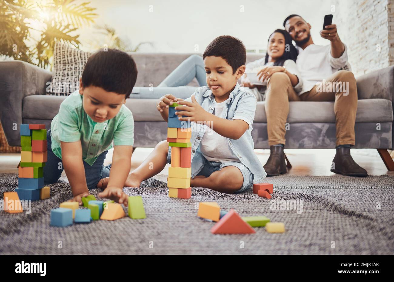 Building blocks, family or children learning for development growth ...