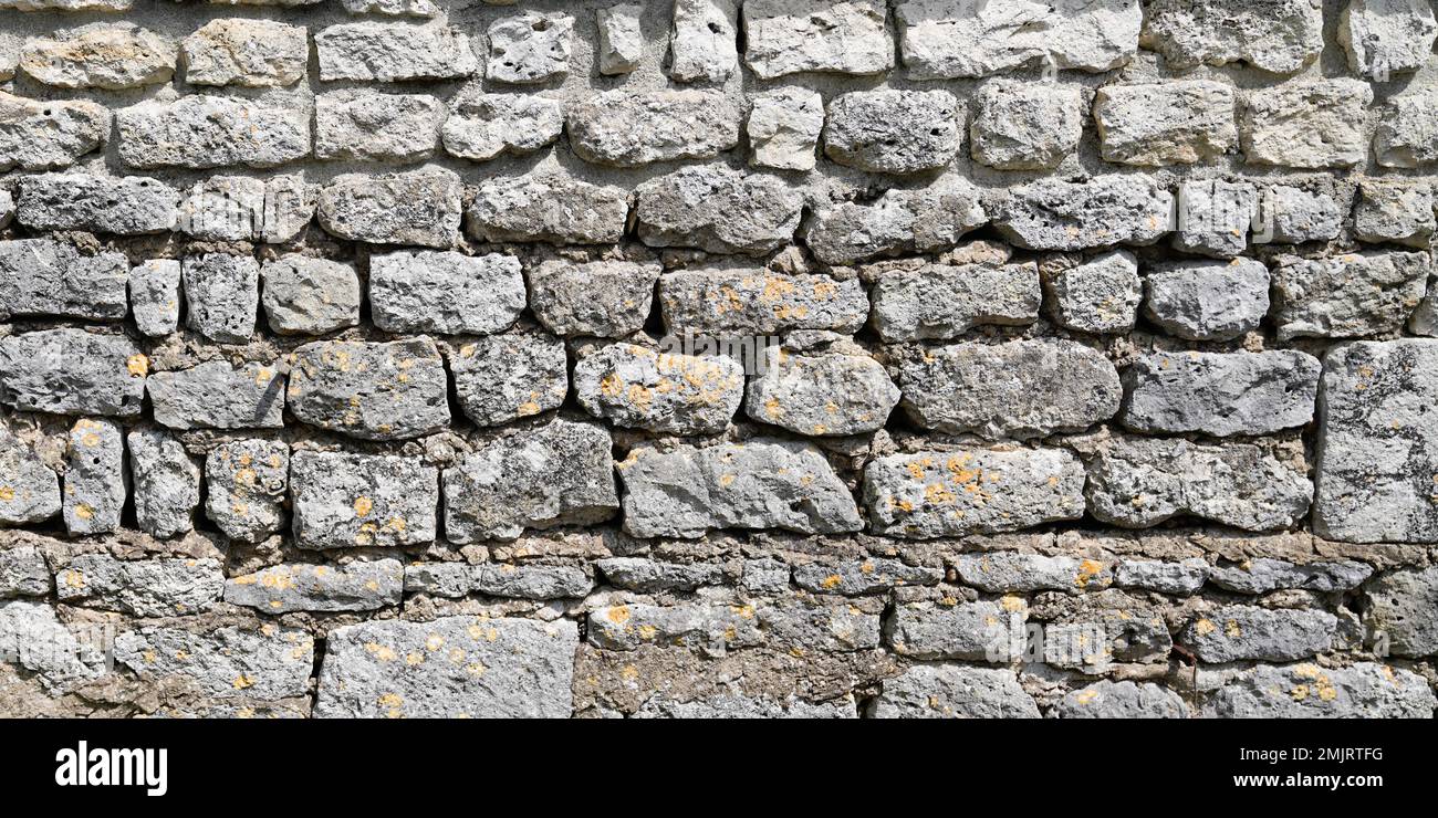 Old ancient stone wall background facade brick horizontal stones ...
