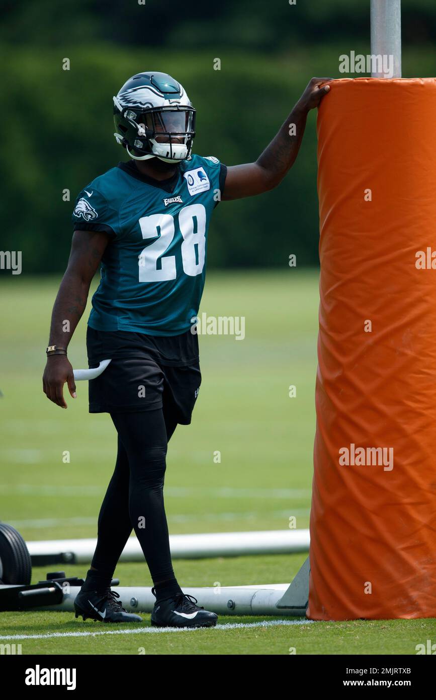 Philadelphia Eagles' Wendell Smallwood in action during organized team ...
