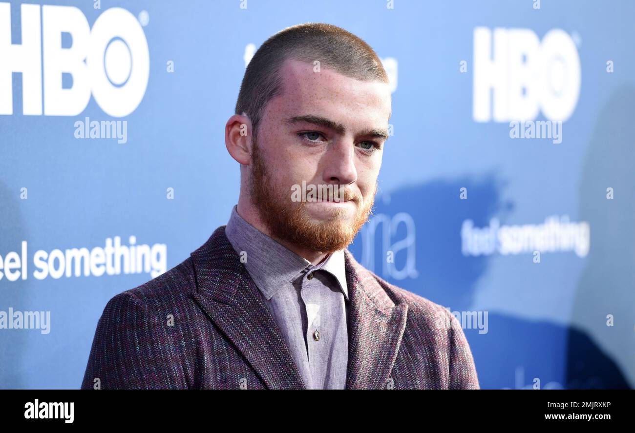 Angus Cloud, a cast member in the HBO drama series "Euphoria," poses at ...