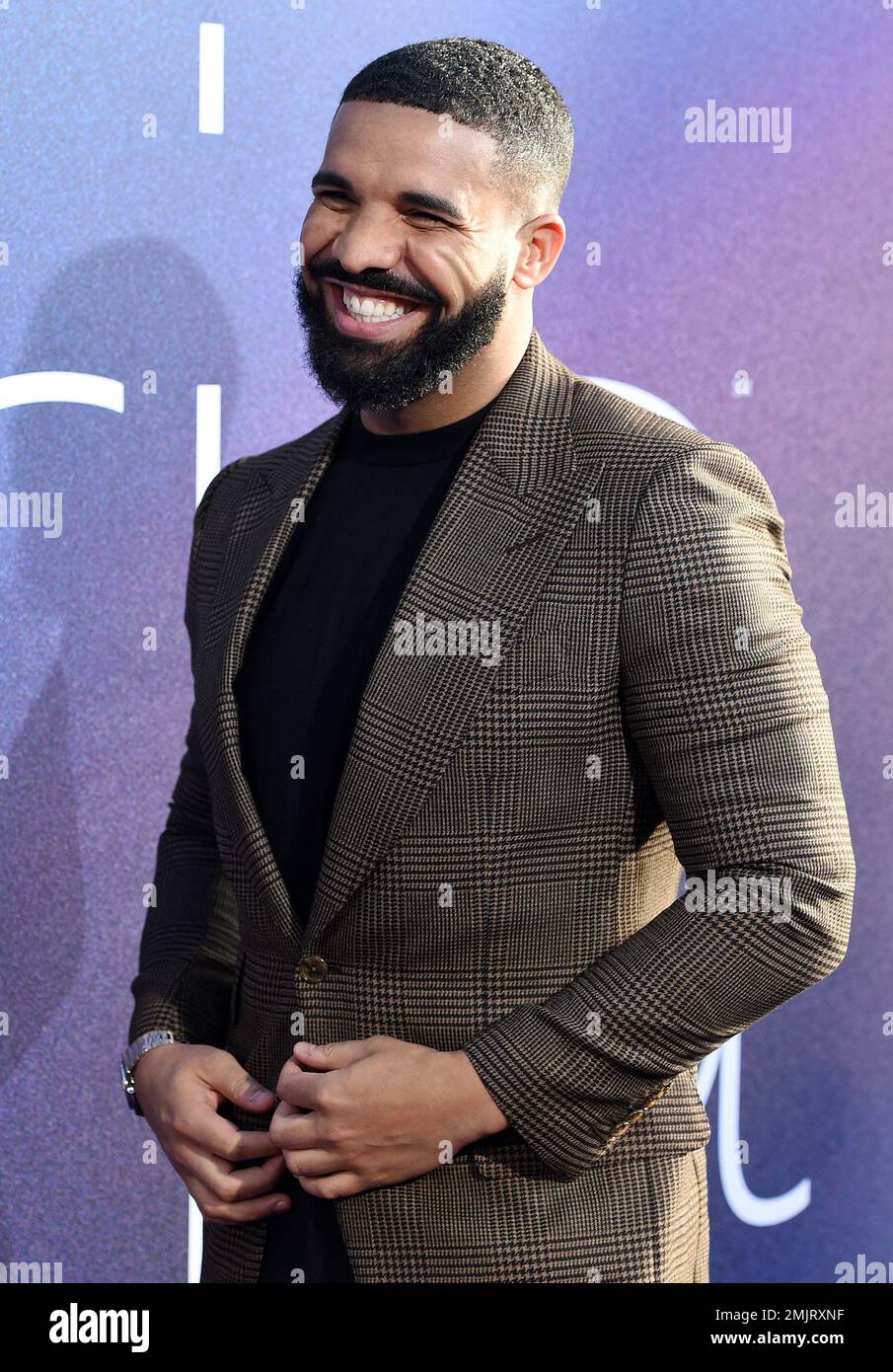 Drake, an executive producer of the HBO drama series "Euphoria," poses ...