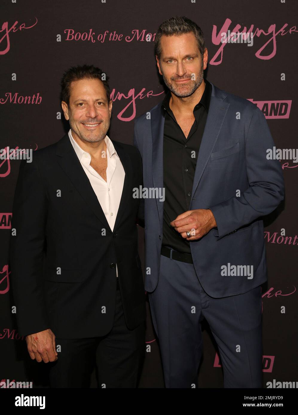 Show creator Darren Star and actor Peter Hermann attend the "Younger ...