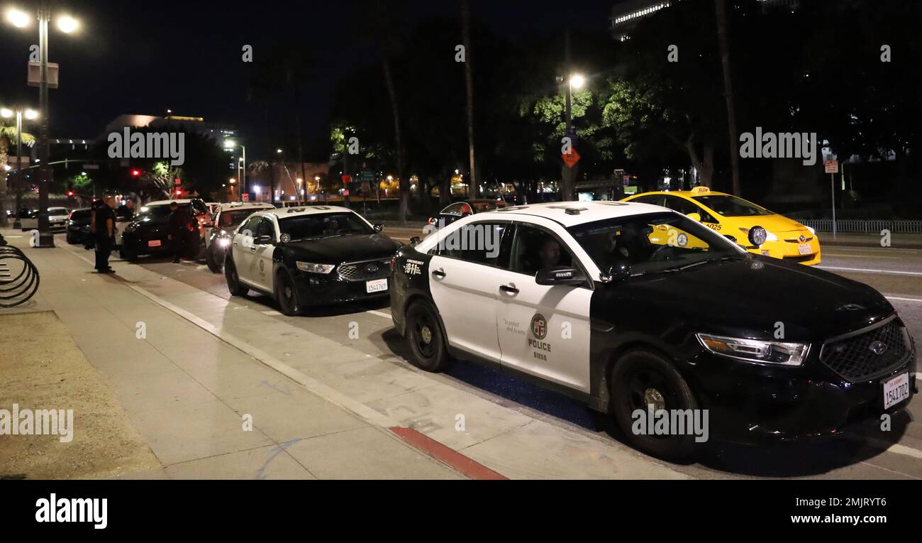 Los Angeles, California, USA. 27th Jan, 2023. After a peaceful vigil ...