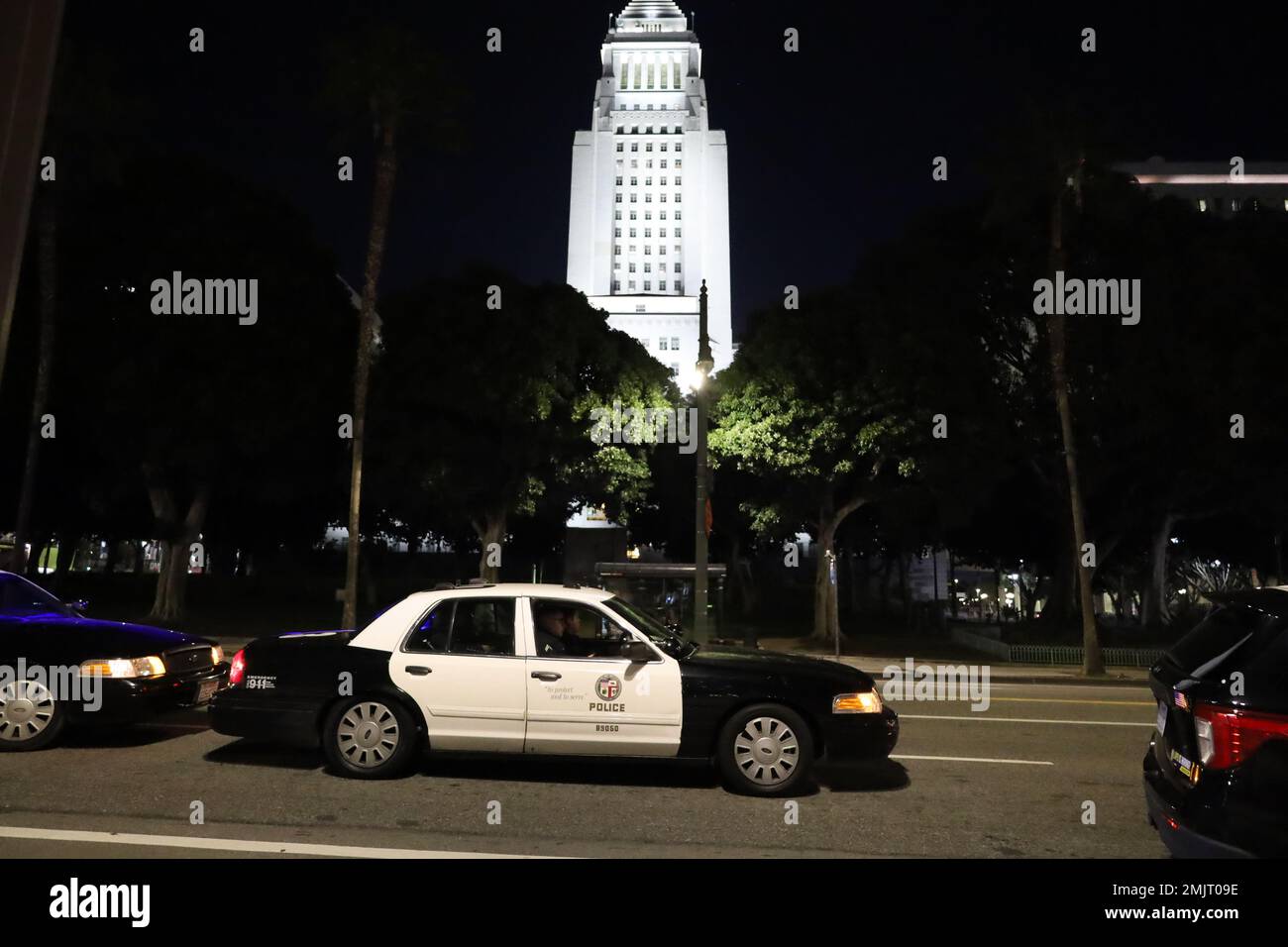 Los Angeles, California, USA. 27th Jan, 2023. After a peaceful vigil ...