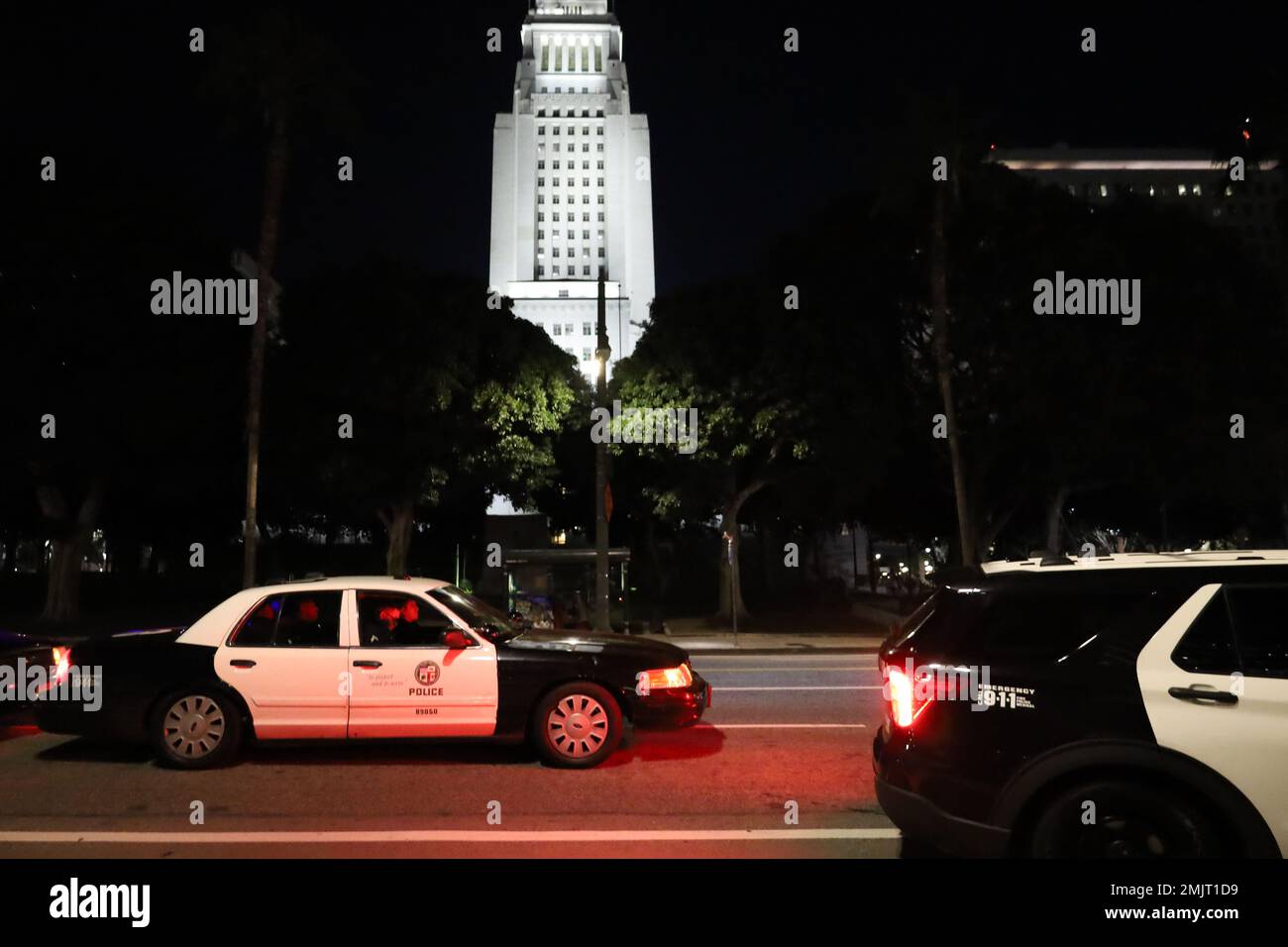 Los Angeles, California, USA. 27th Jan, 2023. After a peaceful vigil ...