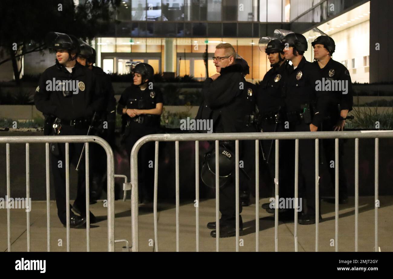 Los Angeles, California, USA. 27th Jan, 2023. After a peaceful vigil ...