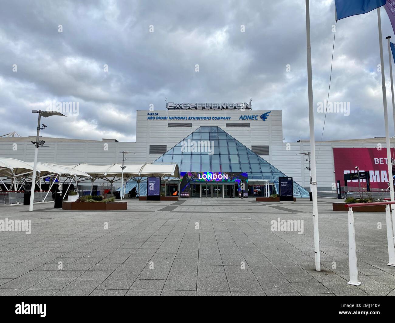 Ifs cloud royal docks hi-res stock photography and images - Alamy