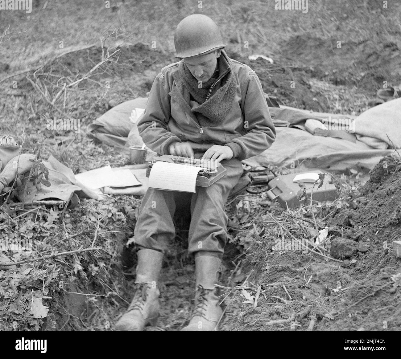 FILE - In this February 1944, file photo, Don Whitehead, Associated ...