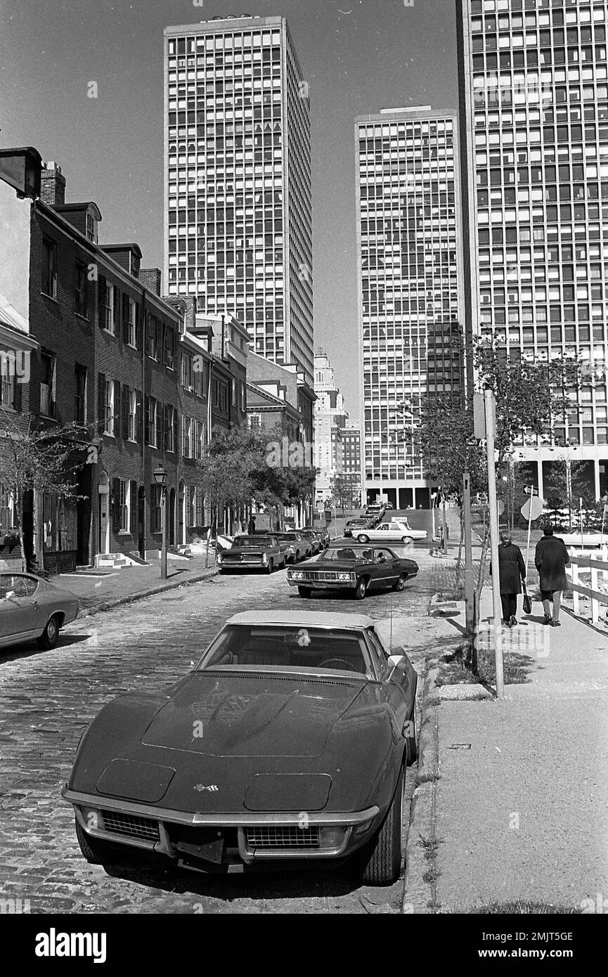 Philadelphia 1970 Black and White Stock Photos & Images - Alamy