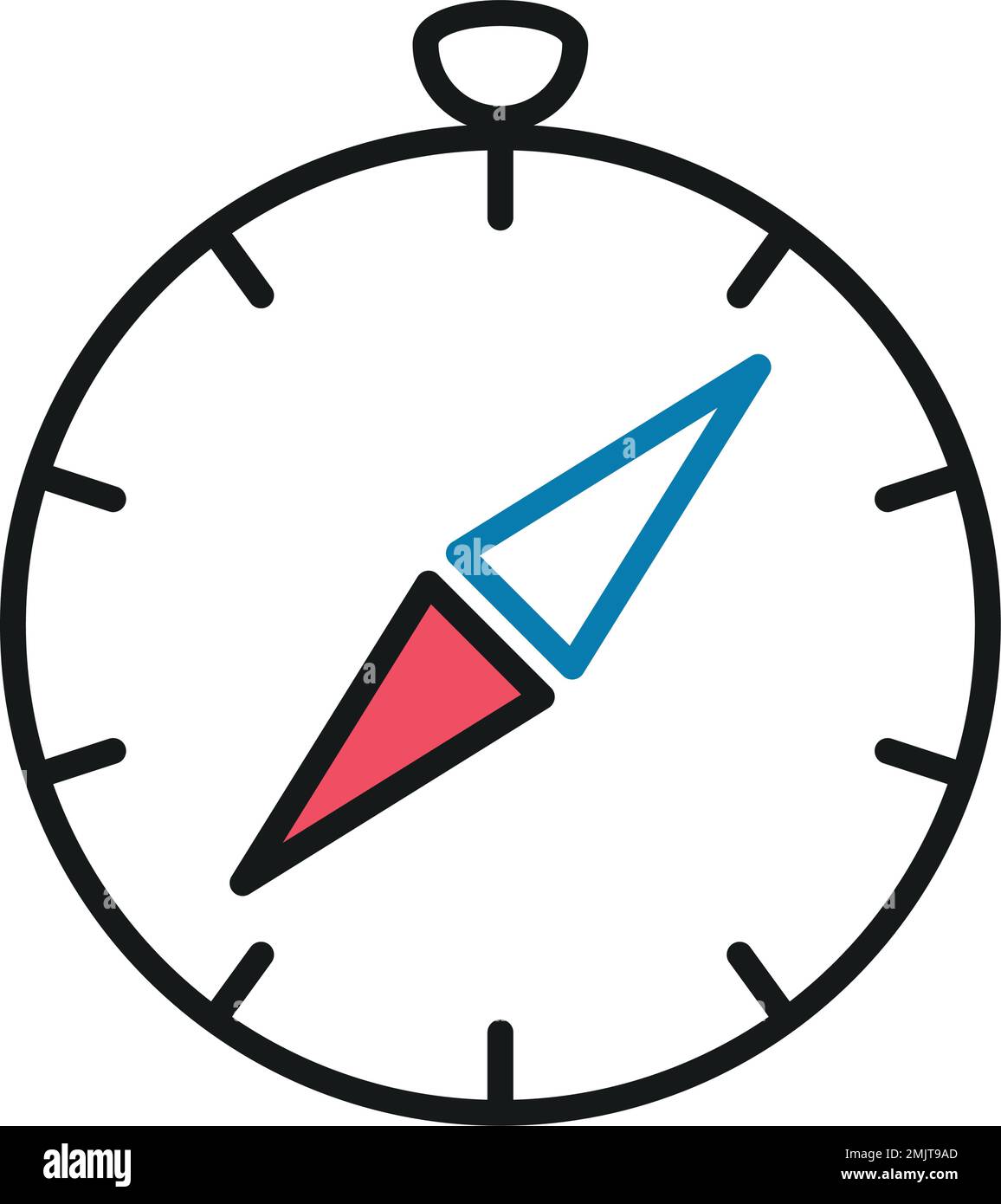 Compass Nautical Icon Stock Vector Image And Art Alamy