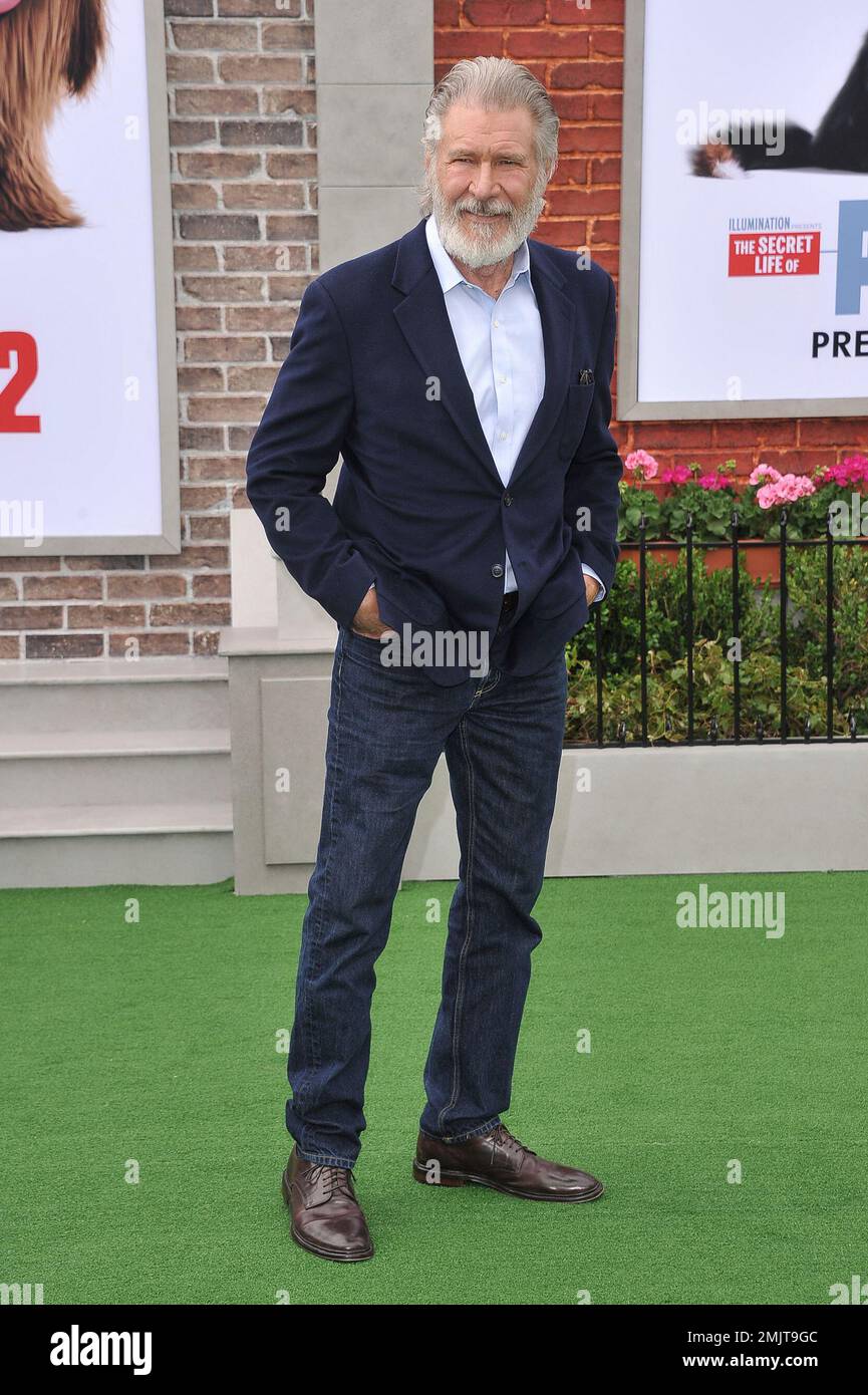Harrison Ford attends the LA Premiere of "The Secret Life of Pets 2" at ...