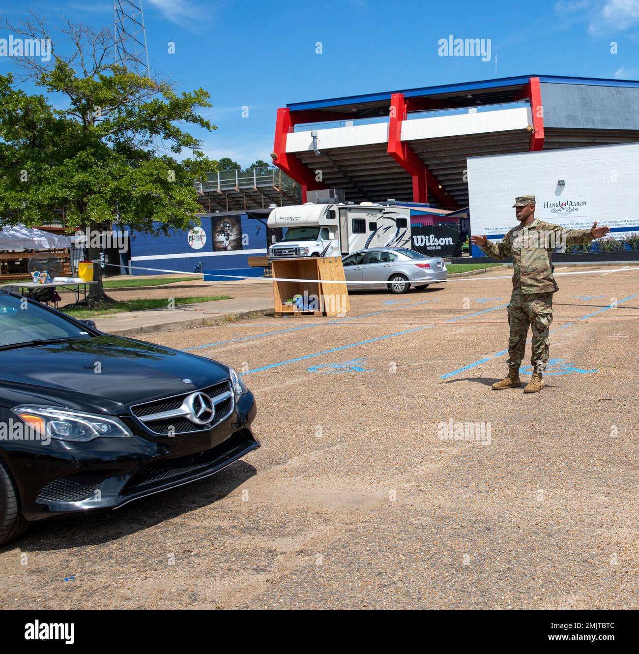 A Soldier with 66th Troop Command, Mississippi Army National Guard ...