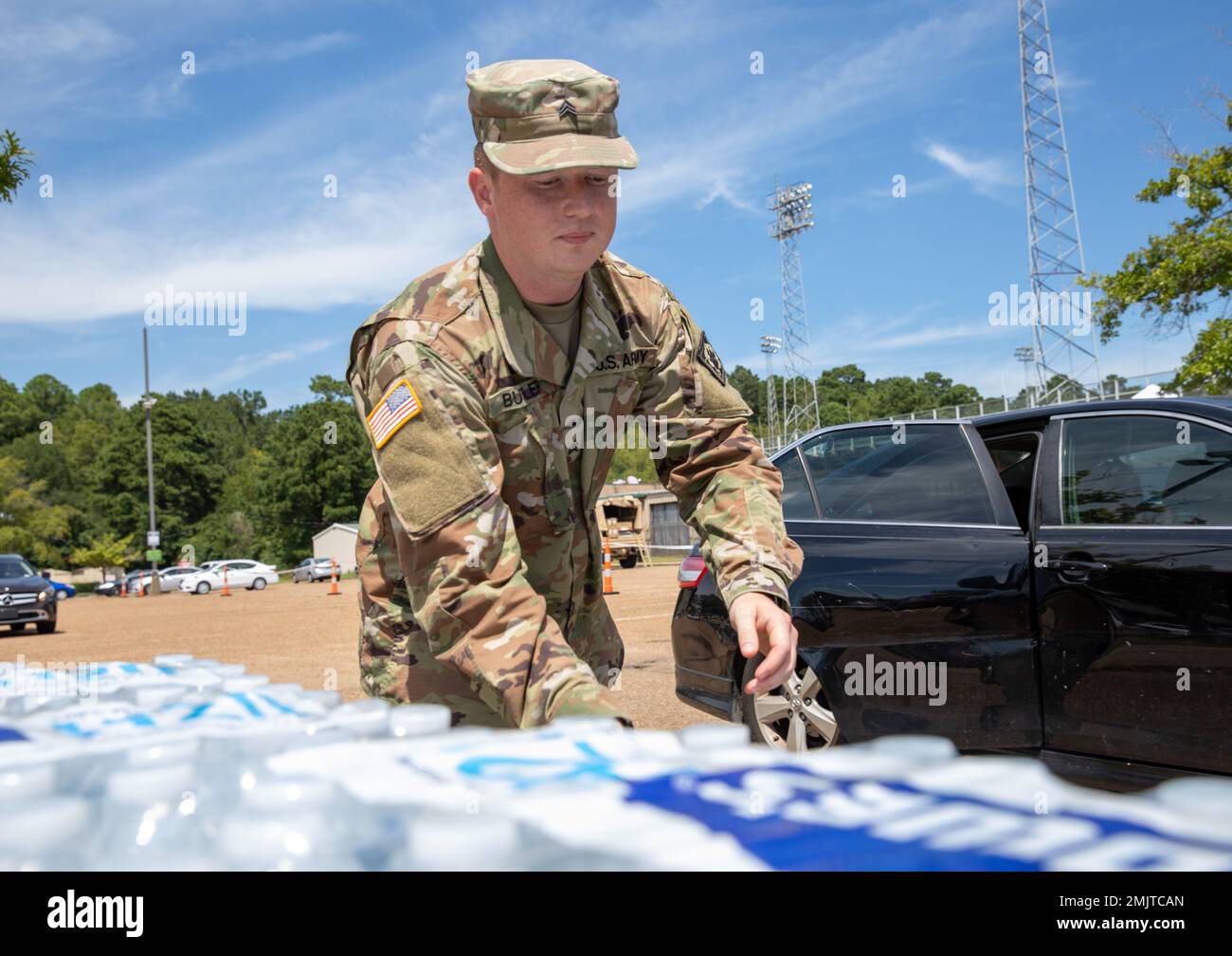 A Soldier with 66th Troop Command, Mississippi Army National Guard ...